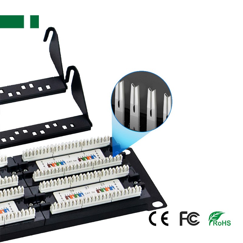 CPP01-5E-48AP 48-Port Cat5e Patch Panel for 19In Rack Mount