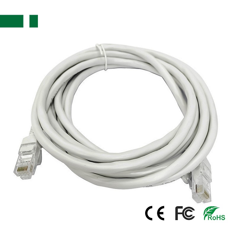 FTP CAT5e CCA network cable RJ45 Male to Male Gray